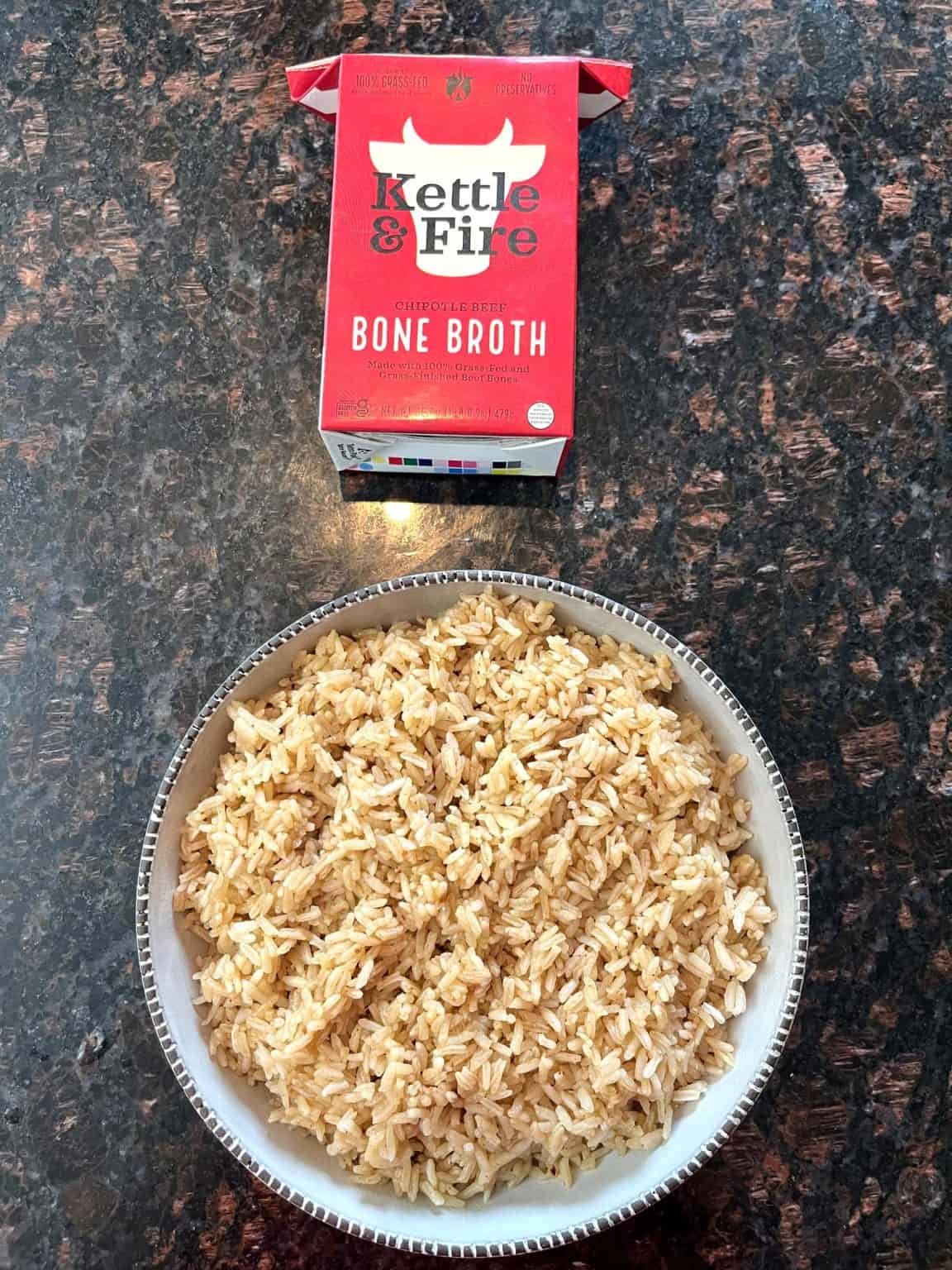 Bone Broth Rice – Add Protein By Cooking Rice In Bone Broth – Melanie Cooks