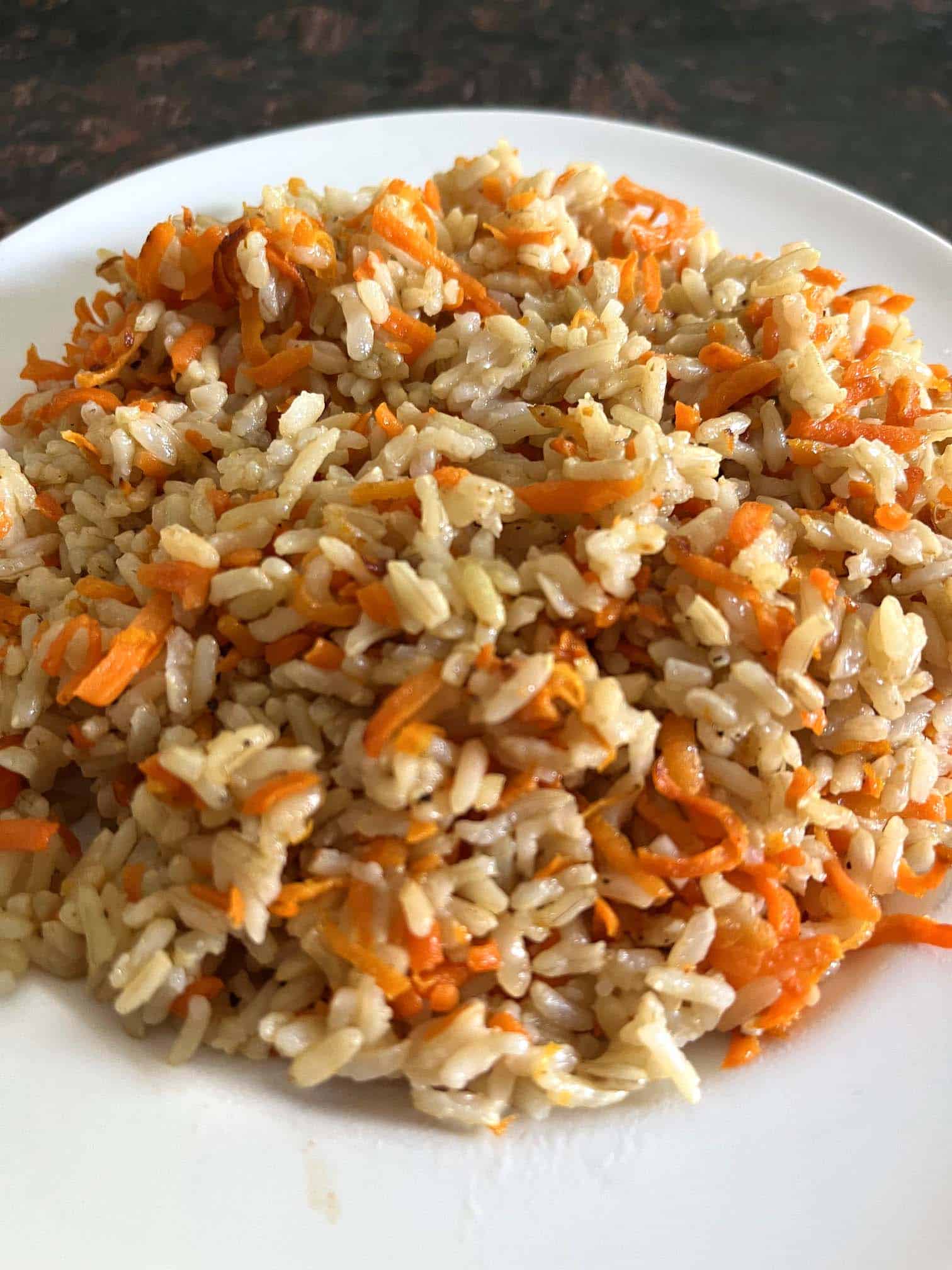 Carrot Rice Recipe – Easy, Quick And Healthy Side Dish – Melanie Cooks