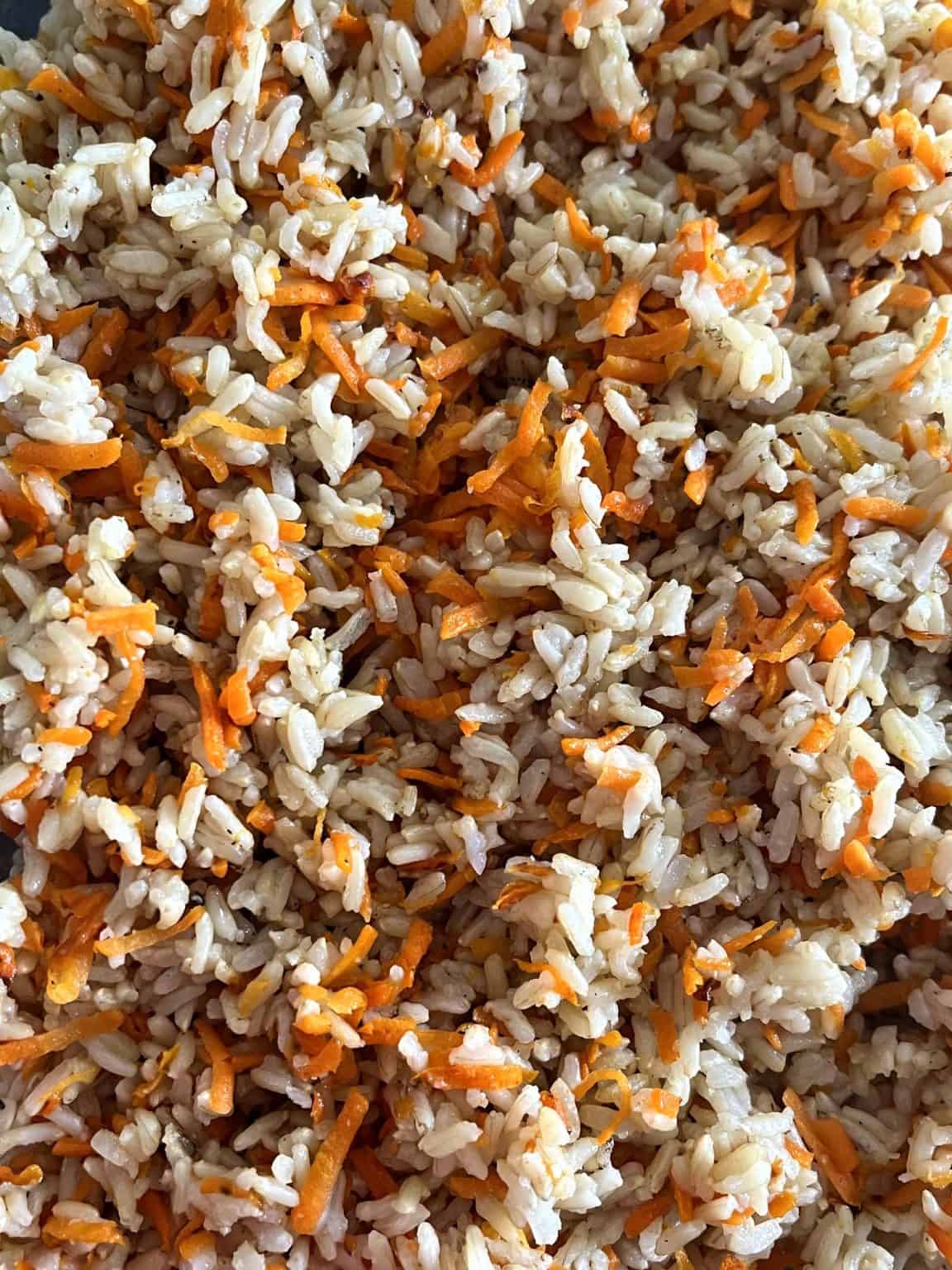 Carrot Rice Recipe – Easy, Quick And Healthy Side Dish – Melanie Cooks