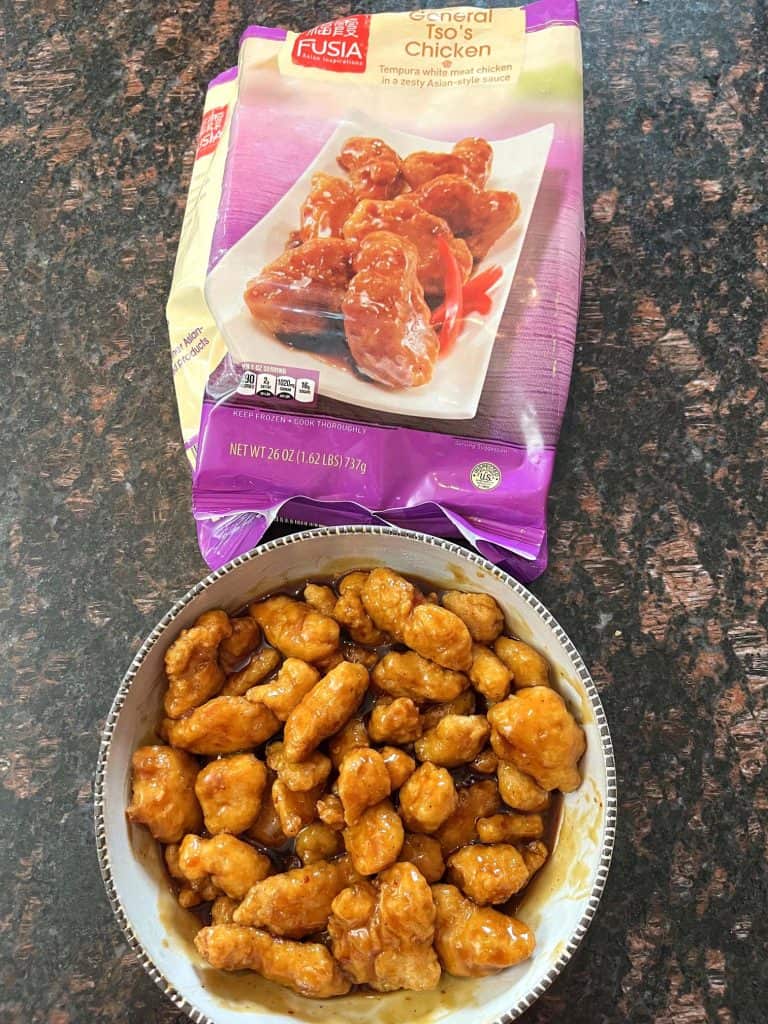 Frozen General Tso’s Chicken in the Air Fryer – Melanie Cooks