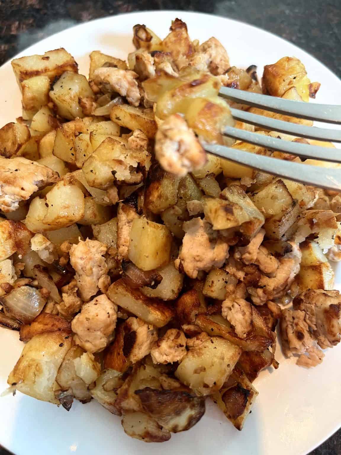 Easy Ground Turkey And Potatoes Skillet Recipe – One Pan Dinner ...