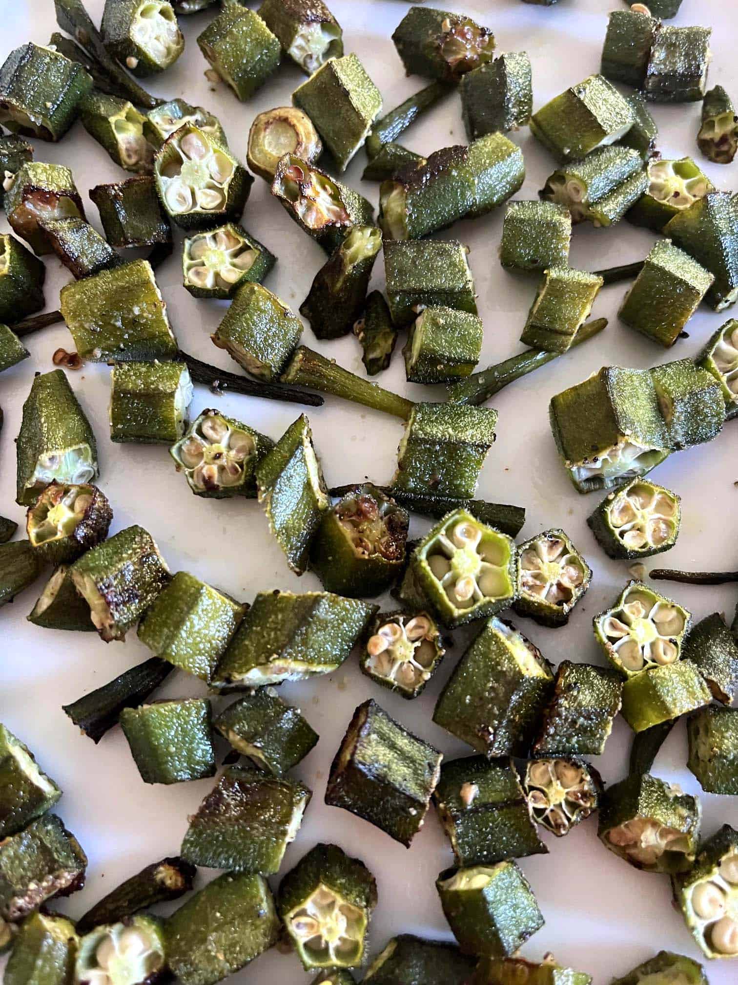 Oven Roasted Okra Recipe – Crispy, Not Slimy! – Melanie Cooks