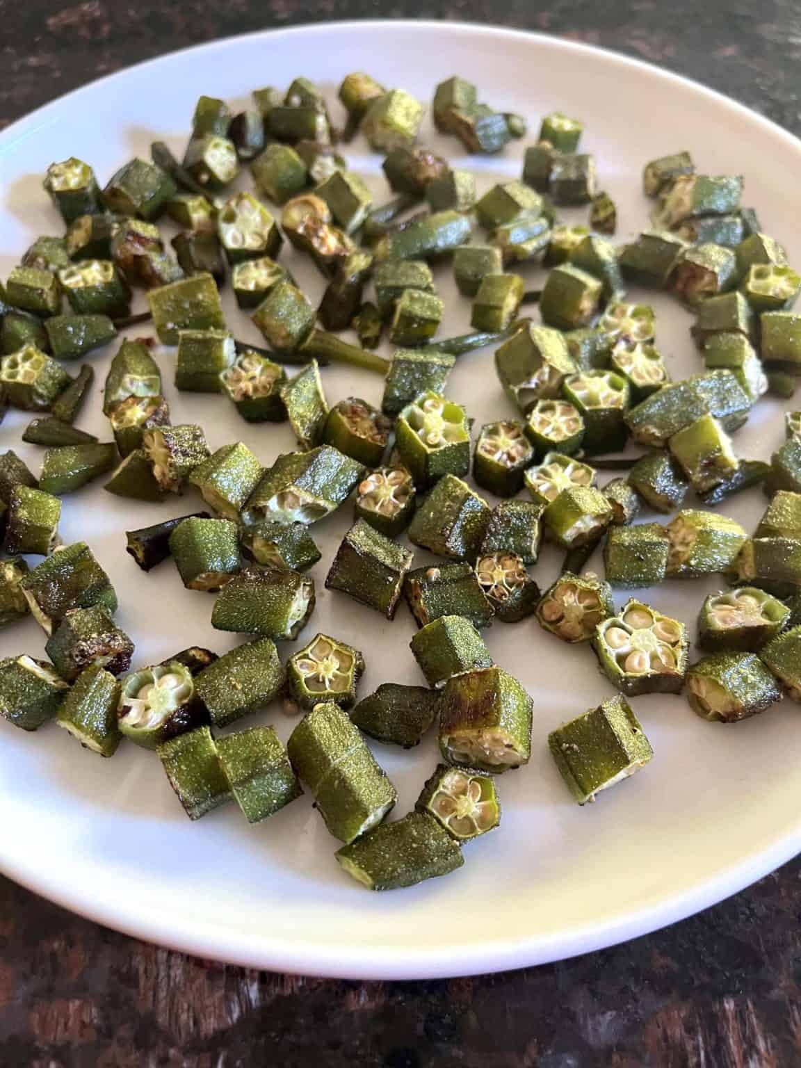 Oven Roasted Okra Recipe – Crispy, Not Slimy! – Melanie Cooks