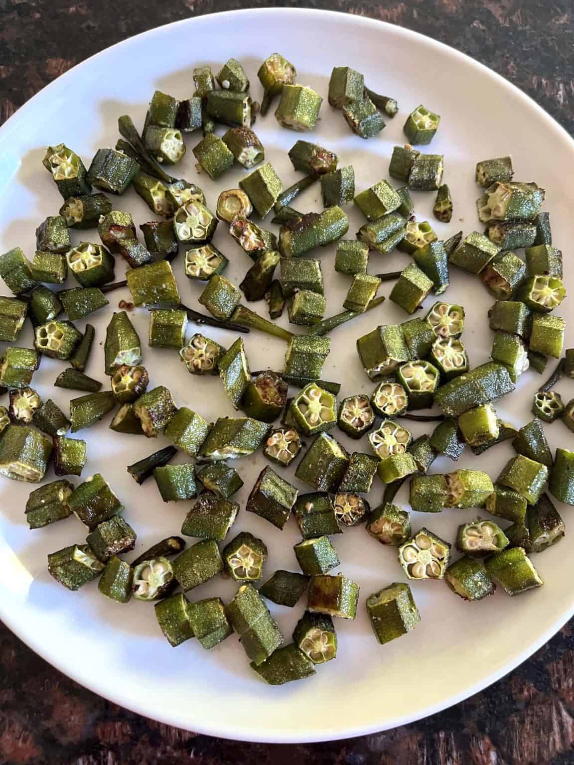 Oven Roasted Okra Recipe – Crispy, Not Slimy! – Melanie Cooks