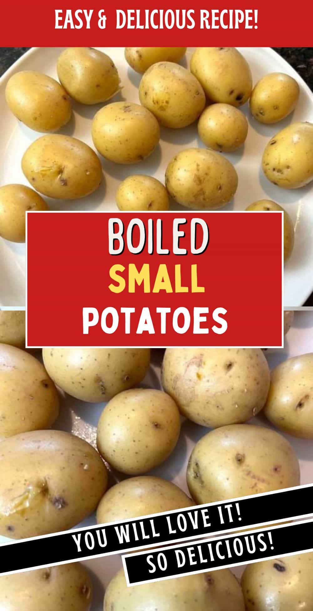 Boiled Small Baby Potatoes Recipe – Easy And Simple – Melanie Cooks