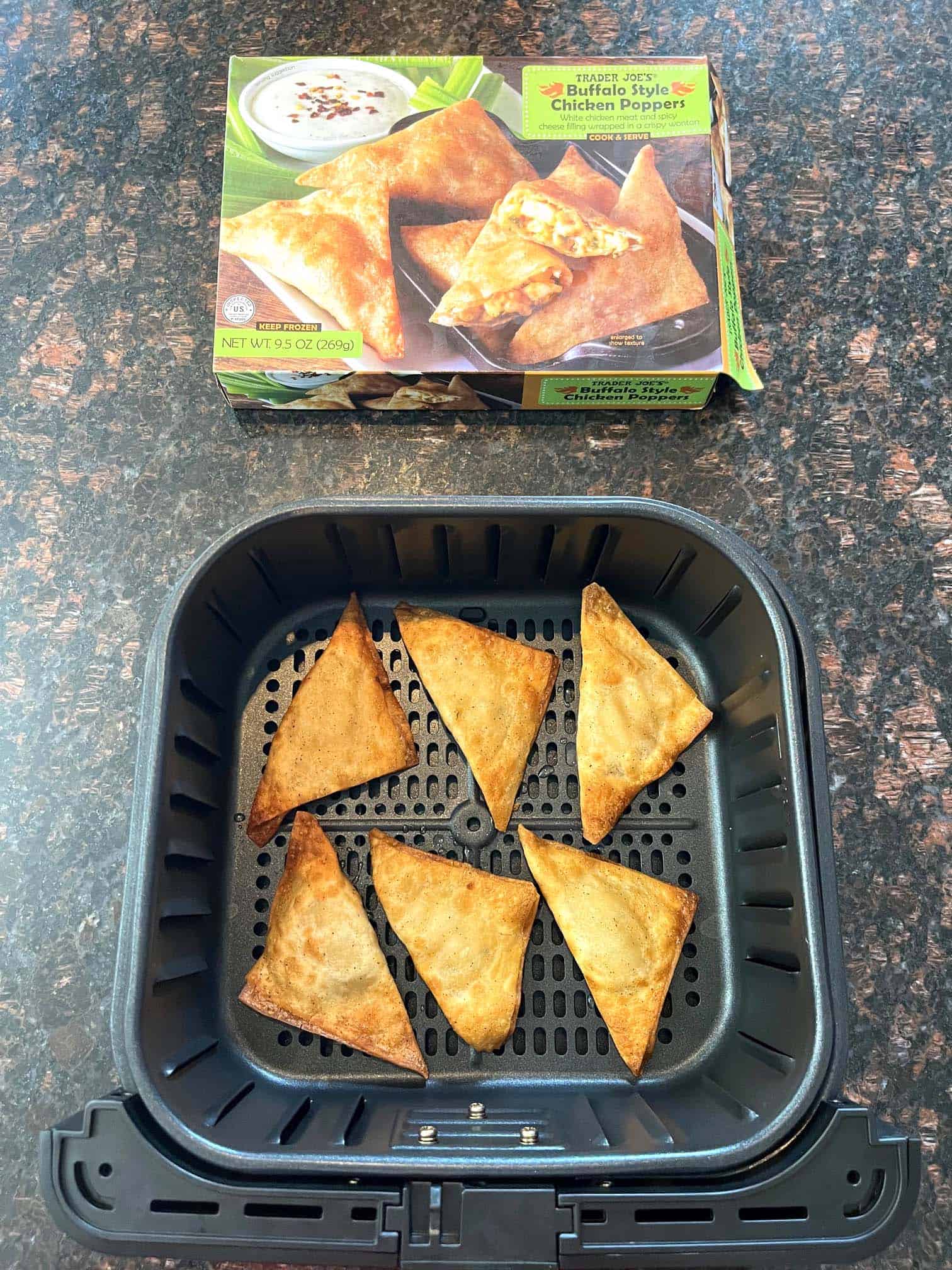 Crispy Air Fryer Frozen Chicken Poppers – Ready In 8 Minutes! – Melanie ...