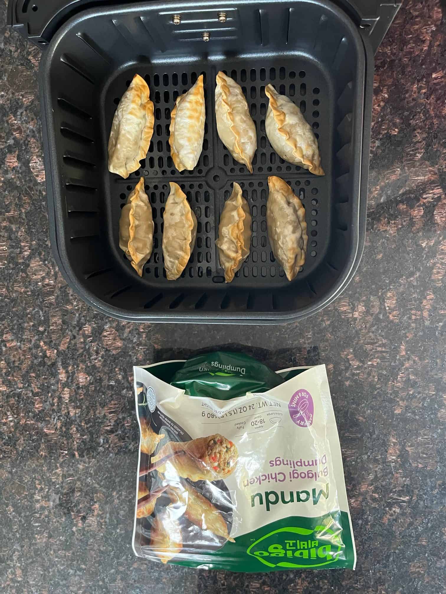 Frozen Mandu Dumplings in the Air Fryer – Perfect In 10 Minutes ...