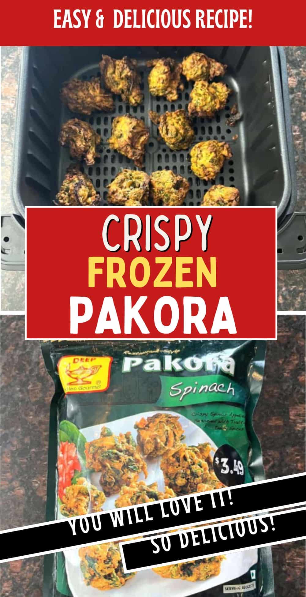 Air Fryer Frozen Pakora – Perfectly Crispy In 8 Minutes! – Melanie Cooks