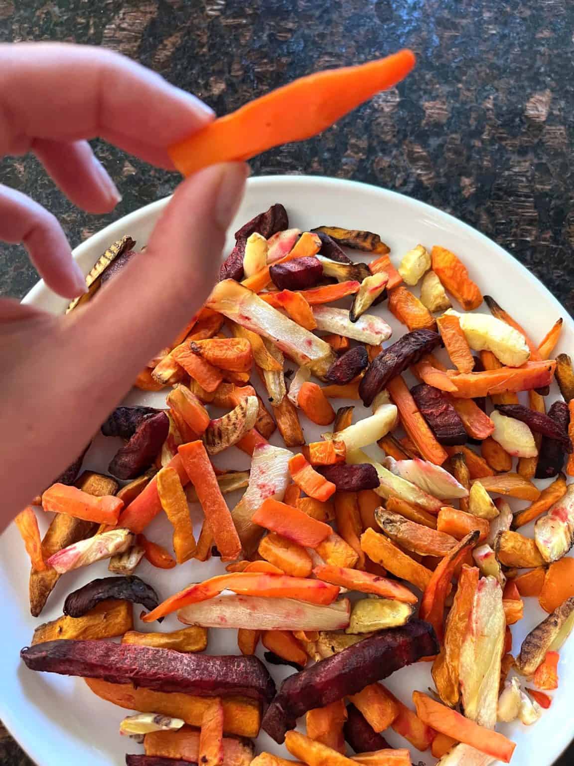 Air Fryer Frozen Root Vegetable Fries – Easy Healthy Side Dish ...