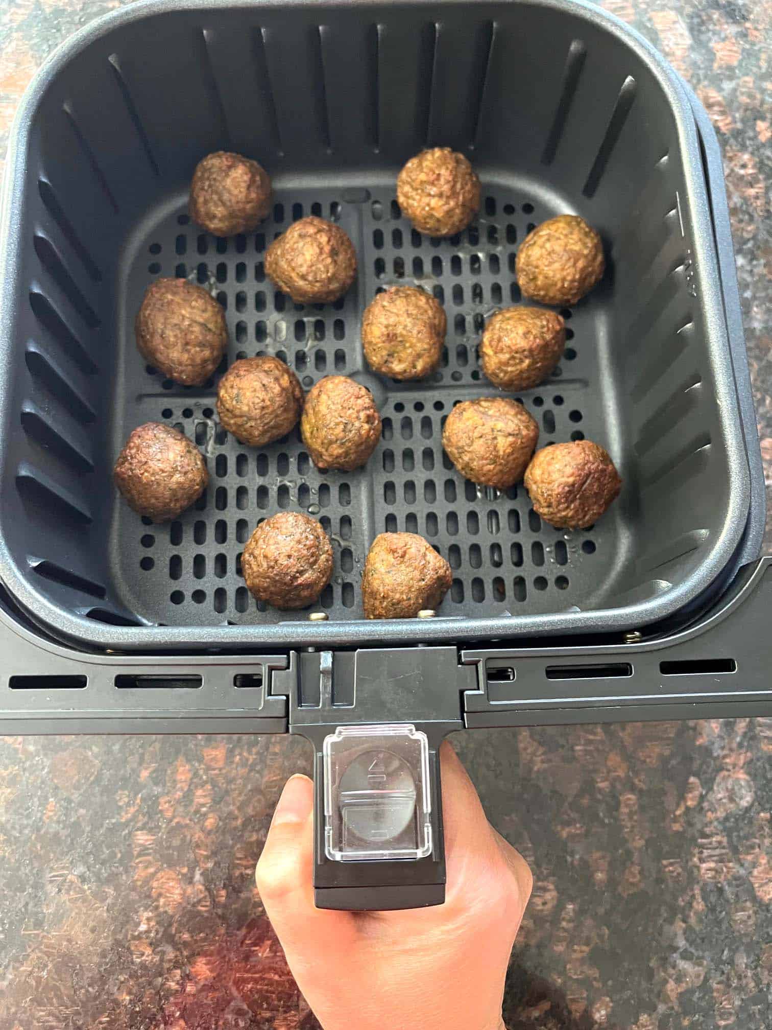 Air Fryer Impossible Vegan Meatballs – Plant-Based Protein Main Dish ...