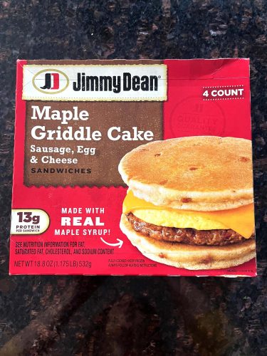 Air Fryer Jimmy Dean Maple Griddle Cake Sandwich (7 Minutes)! – Melanie ...