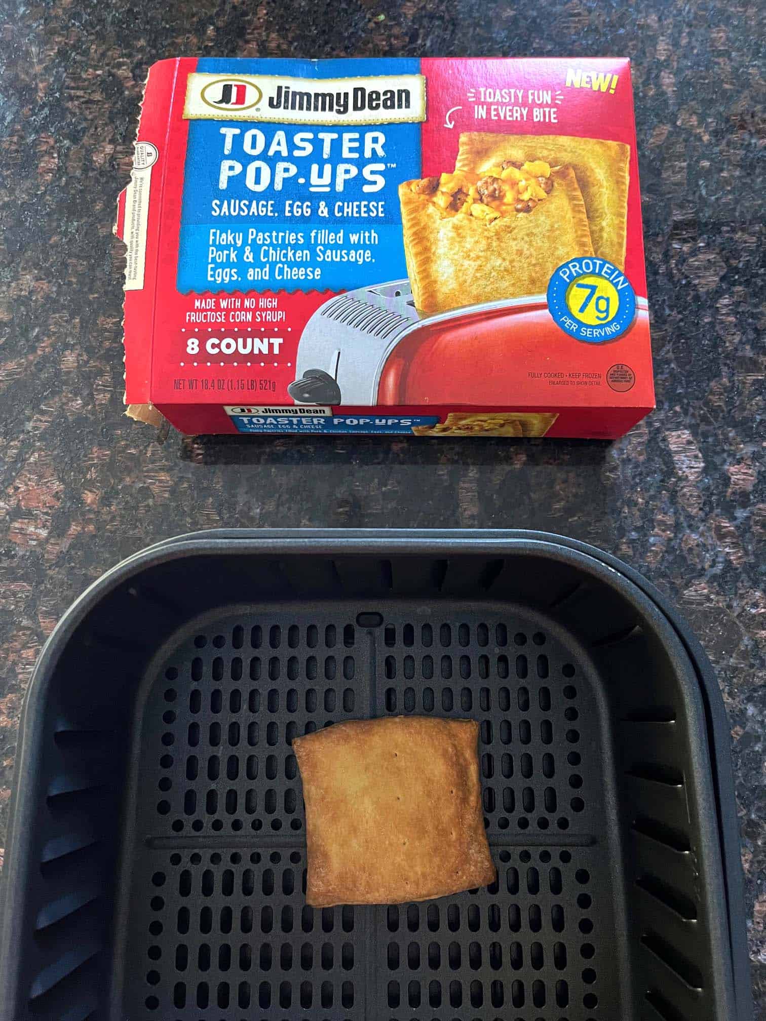 Jimmy Dean Toaster Pop-Ups In The Air Fryer – Melanie Cooks