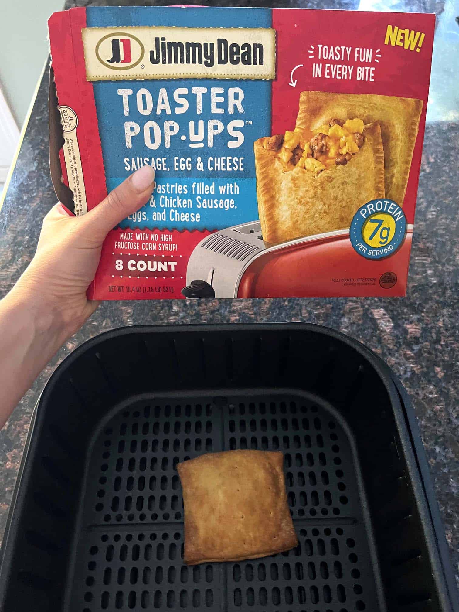 Jimmy Dean Toaster Pop-Ups In The Air Fryer – Melanie Cooks