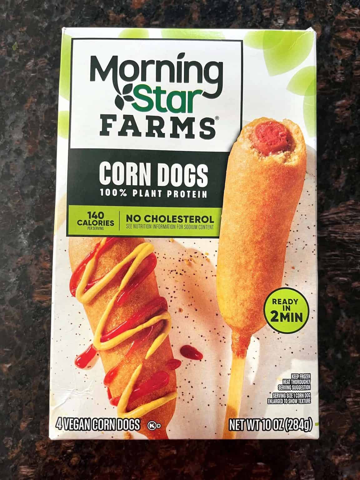 Air Fryer Morningstar Vegan Corn Dogs – Melanie Cooks