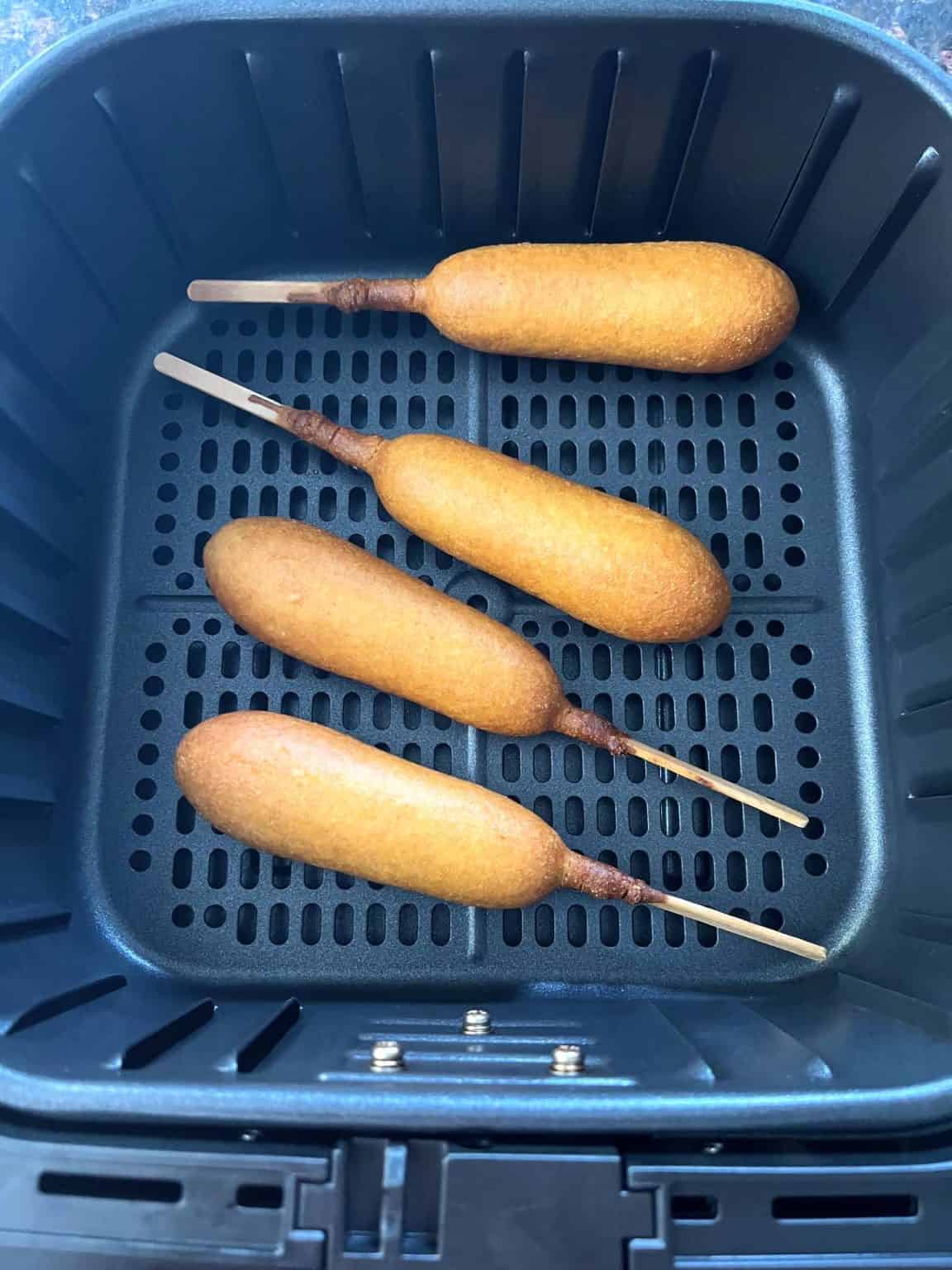 Air Fryer Morningstar Vegan Corn Dogs – Melanie Cooks
