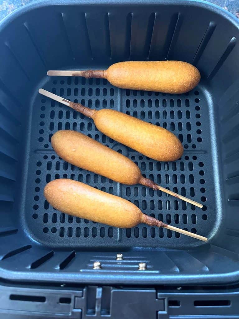 Air Fryer Morningstar Vegan Corn Dogs – Melanie Cooks
