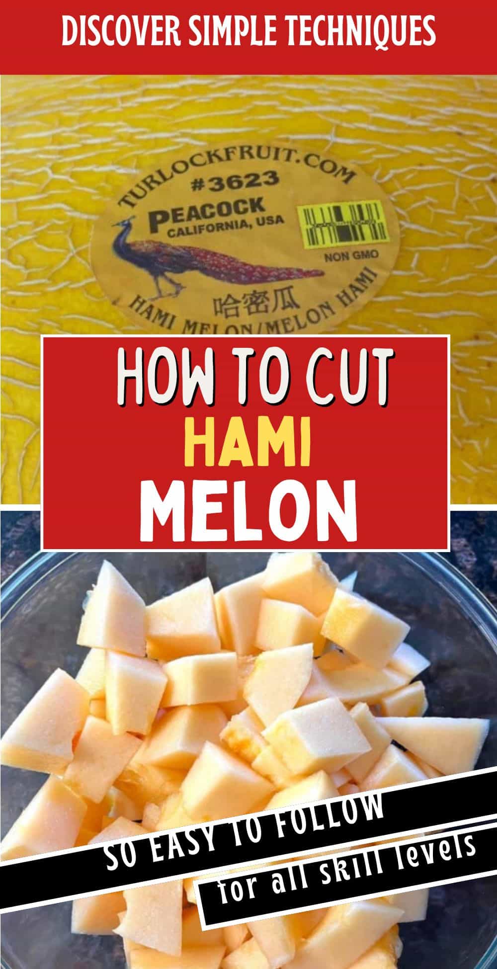 Hami Melon – How To Cut, Eat And Serve – Melanie Cooks