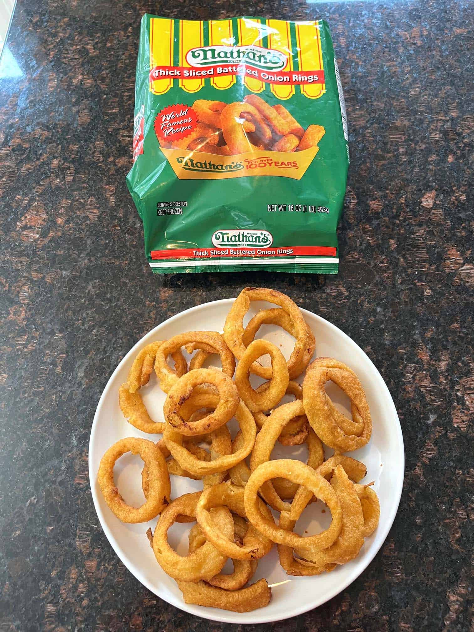 Nathan’s Thick Sliced Battered Onion Rings In Air Fryer – So Crispy ...