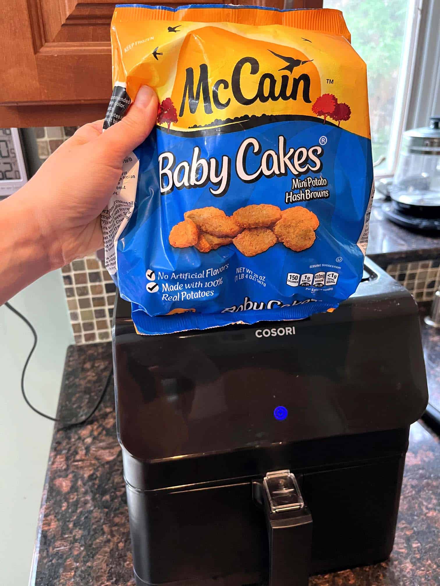 McCain Baby Cakes Hashbrowns in Air Fryer – Quick & Crispy! – Melanie Cooks