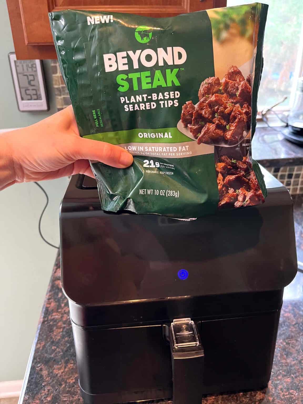 Vegan Beyond Steak Tips In The Air Fryer – Easy Plant Based Protein ...