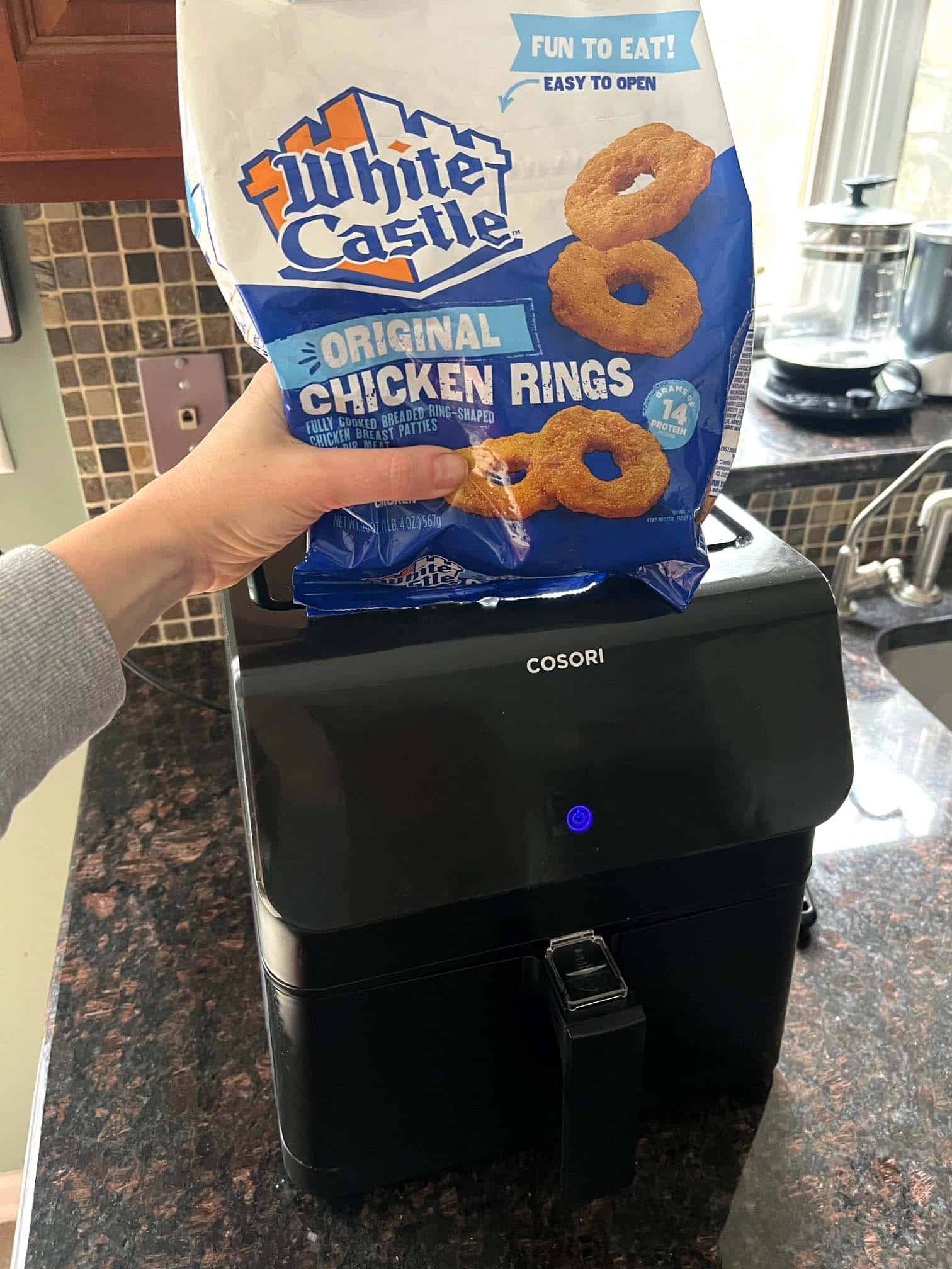 White Castle Chicken Rings In The Air Fryer: Perfectly Crispy ...
