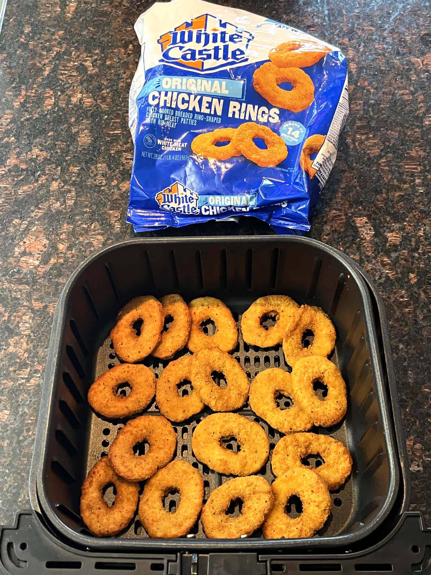 White Castle Chicken Rings In The Air Fryer: Perfectly Crispy ...