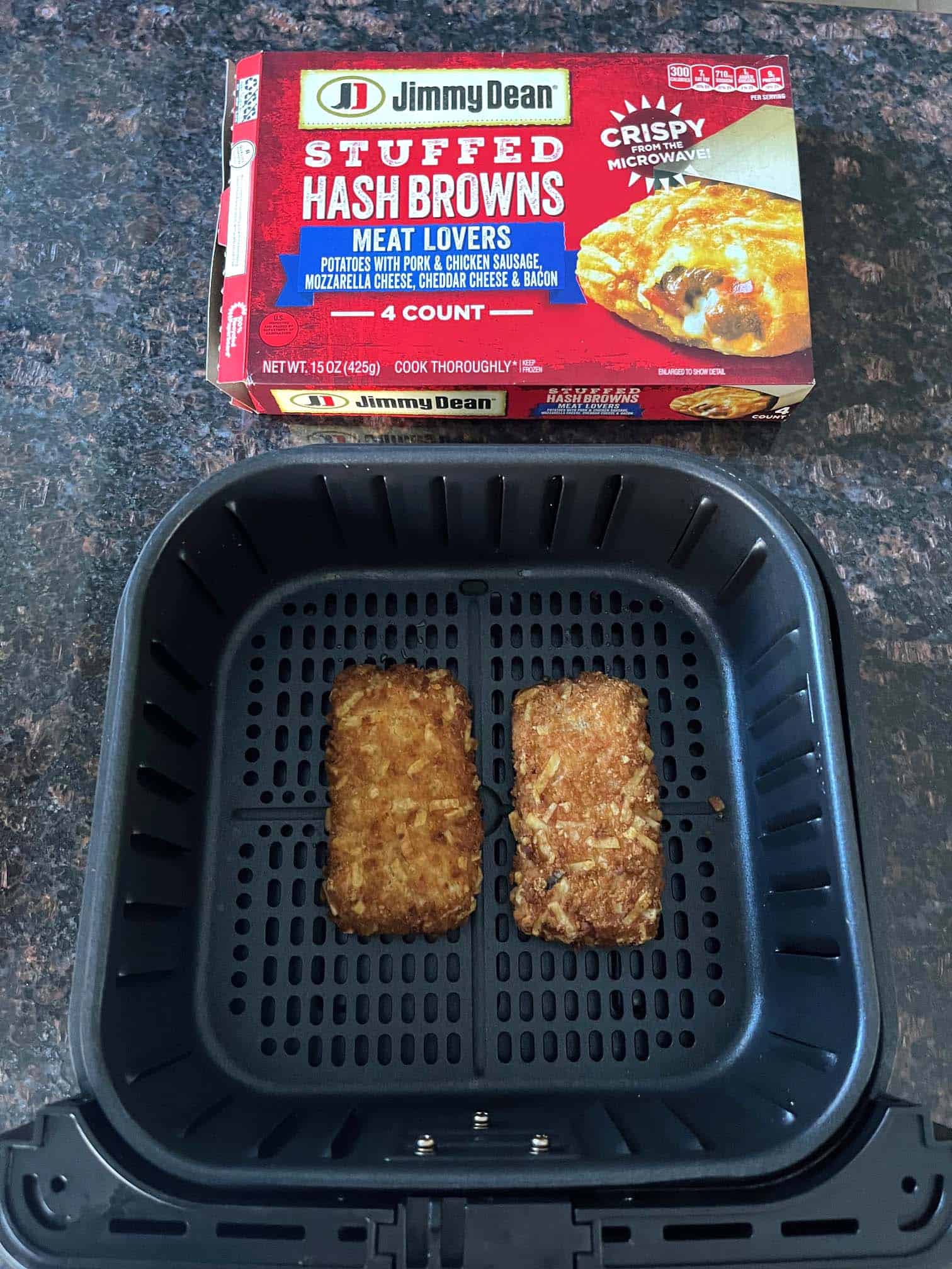 Jimmy Dean Stuffed Hashbrowns In Air Fryer – Extremely Crispy ...