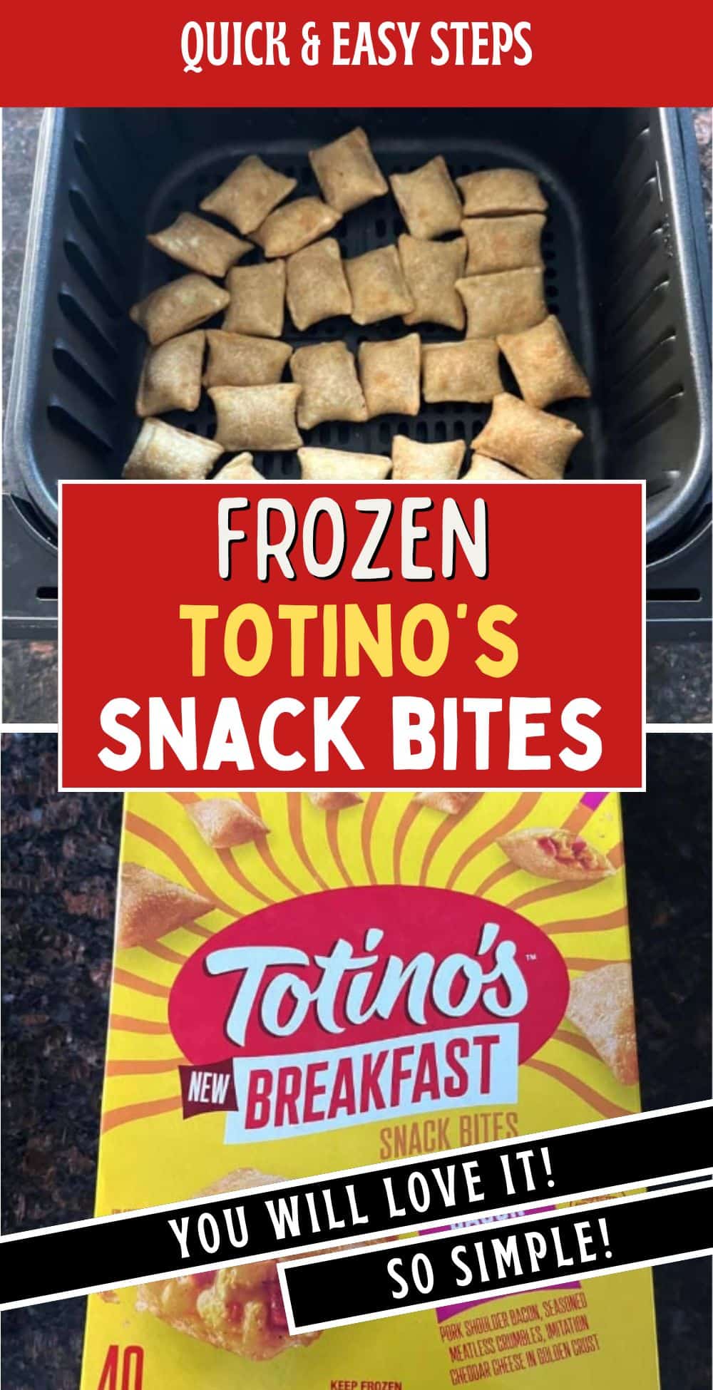 Totino’s Breakfast Snack Bites In Air Fryer (Quick & Crispy) – Melanie ...
