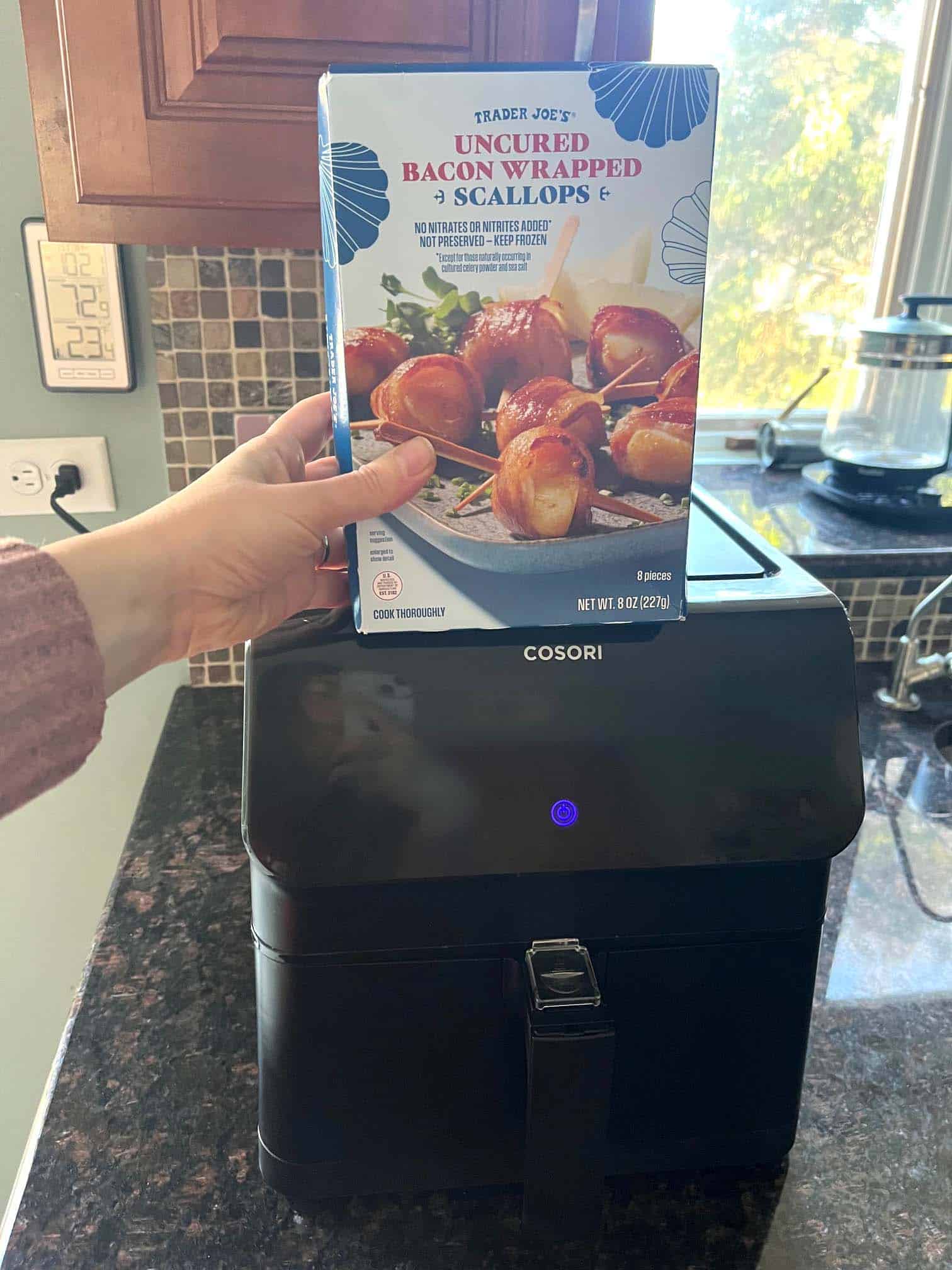 Air Fryer Frozen Bacon Wrapped Scallops: Crispy & Delicious! – Melanie Cooks