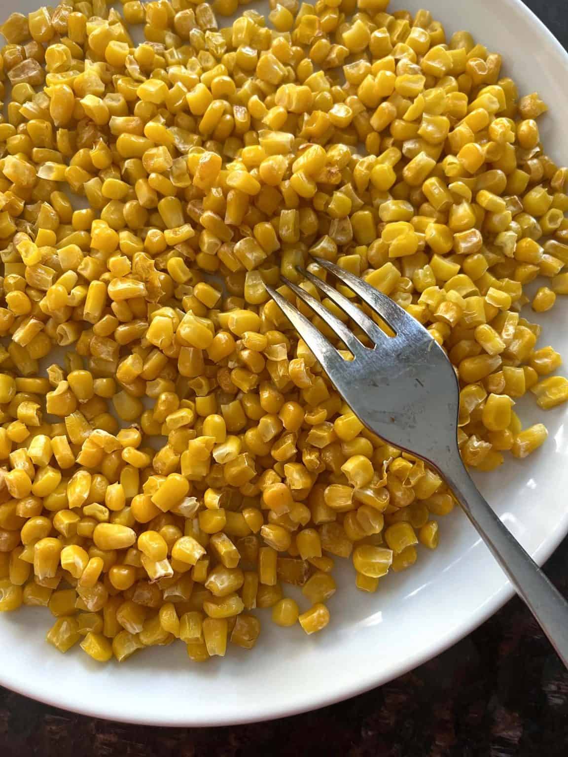 Air Fryer Frozen Corn Kernels Recipe – Melanie Cooks