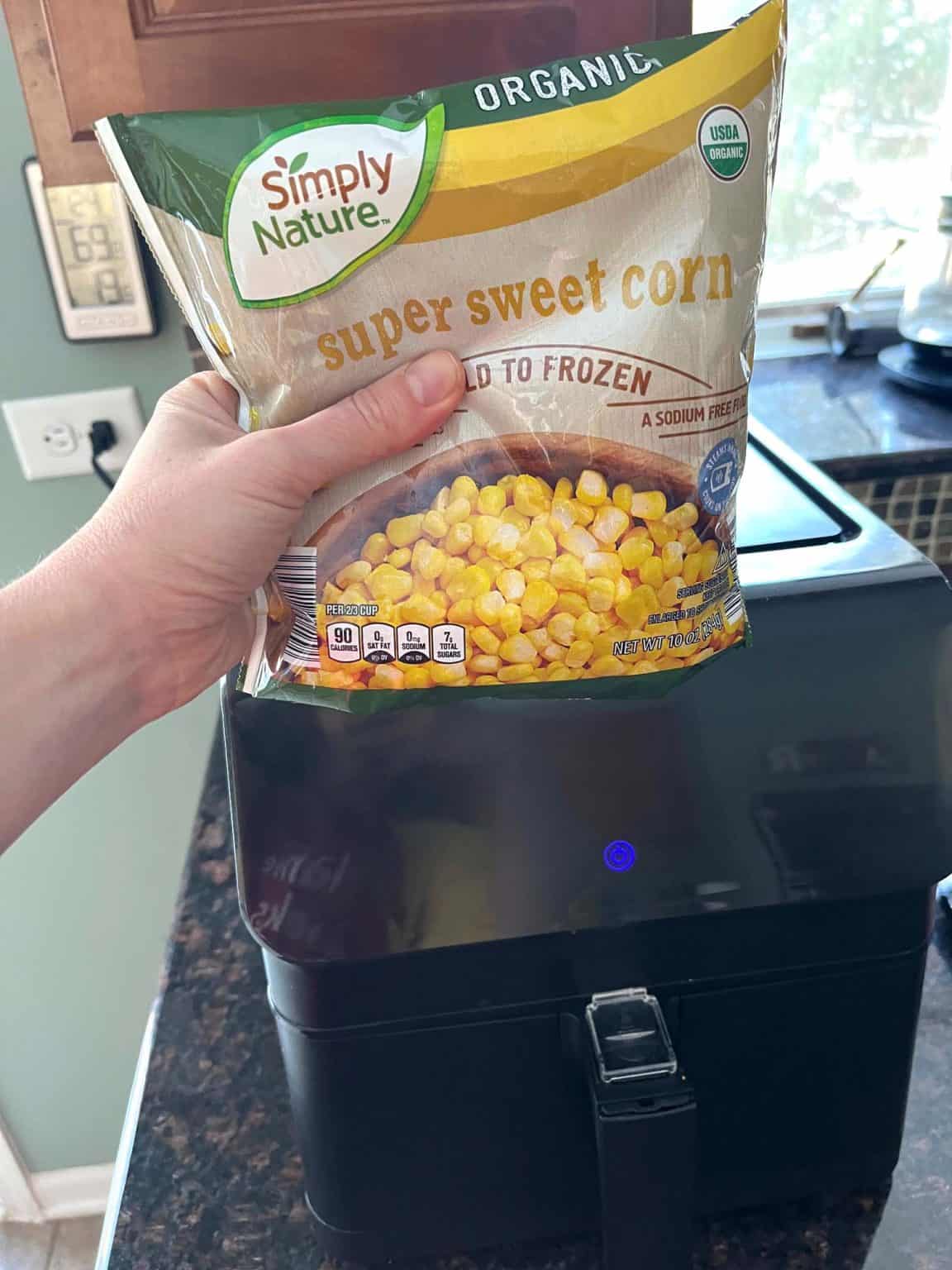 Air Fryer Frozen Corn Kernels Recipe – Melanie Cooks