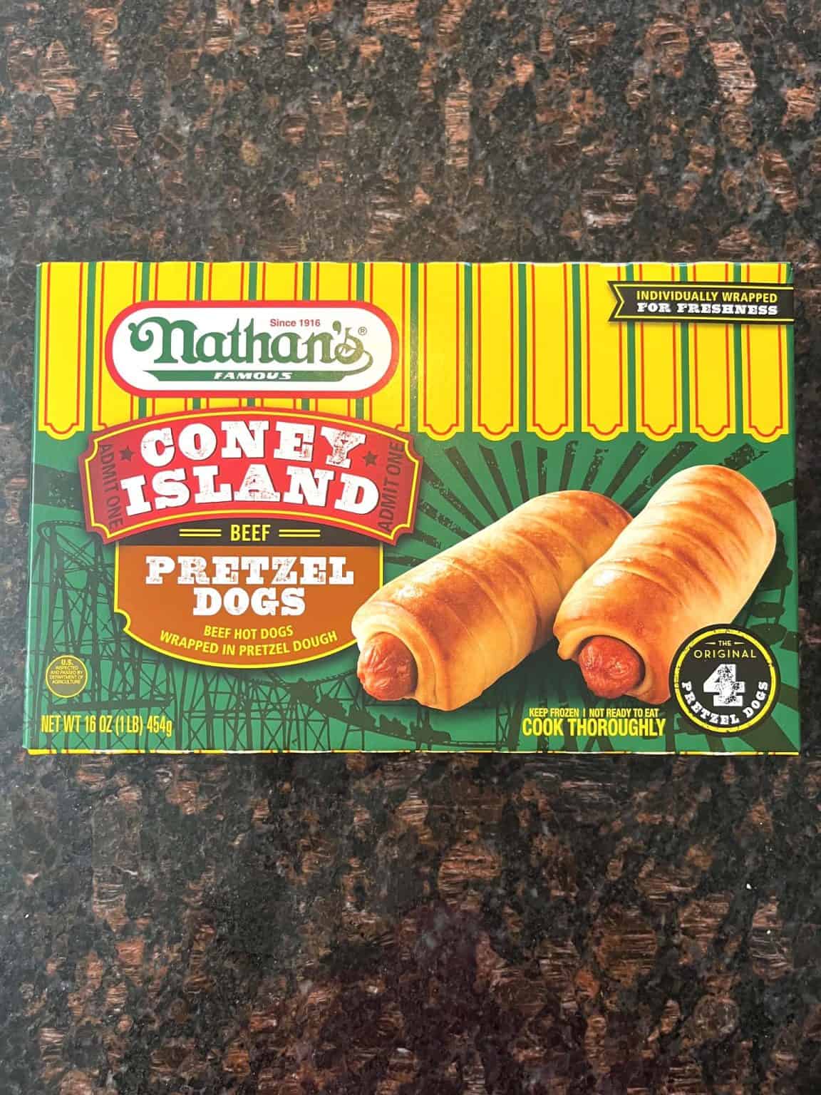 Nathan’s Frozen Pretzel Dogs In The Air Fryer – Melanie Cooks