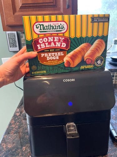 Nathan’s Frozen Pretzel Dogs In The Air Fryer – Melanie Cooks