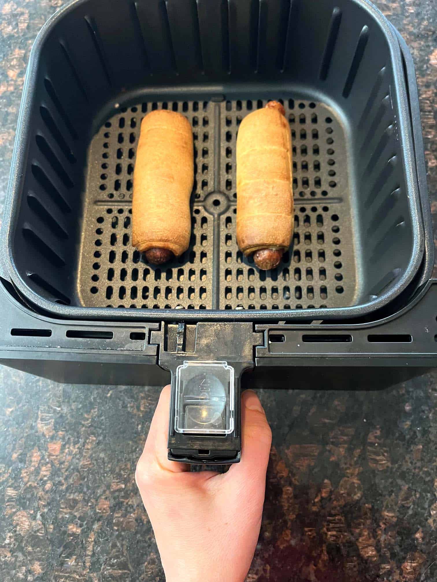 Nathan’s Frozen Pretzel Dogs In The Air Fryer – Melanie Cooks