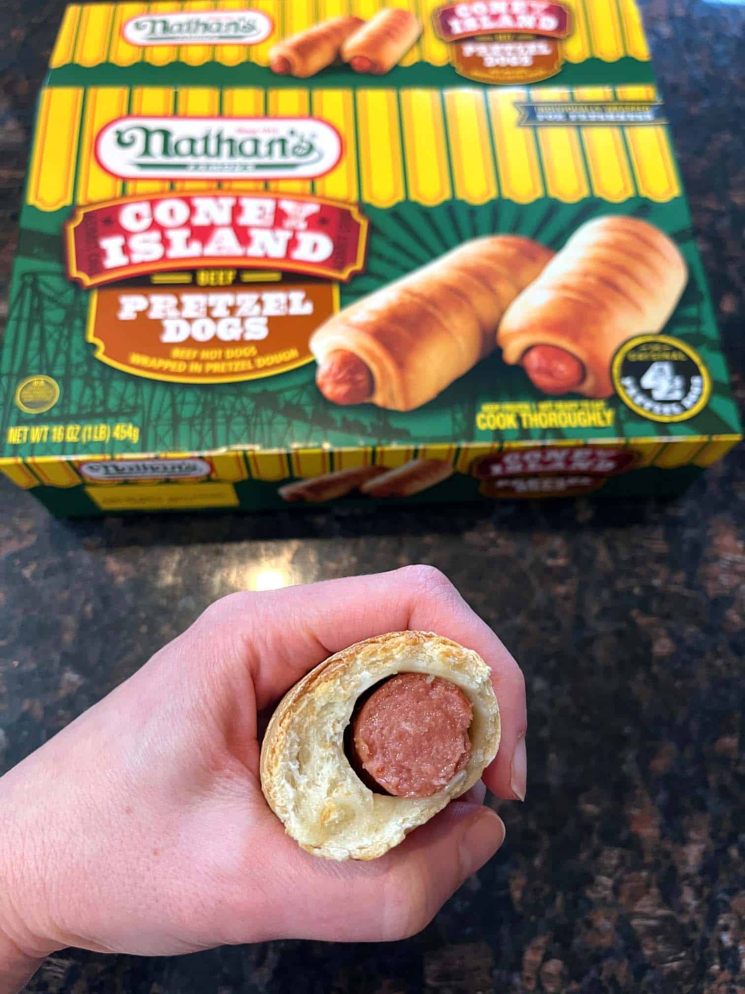 Nathan’s Frozen Pretzel Dogs In The Air Fryer – Melanie Cooks