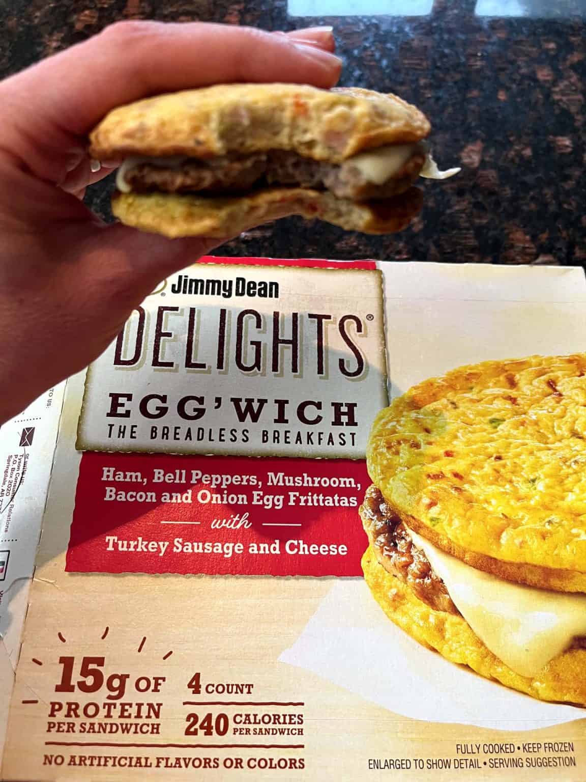 Jimmy Dean Delights Eggwich In Air Fryer – Quick & Crispy! – Melanie Cooks