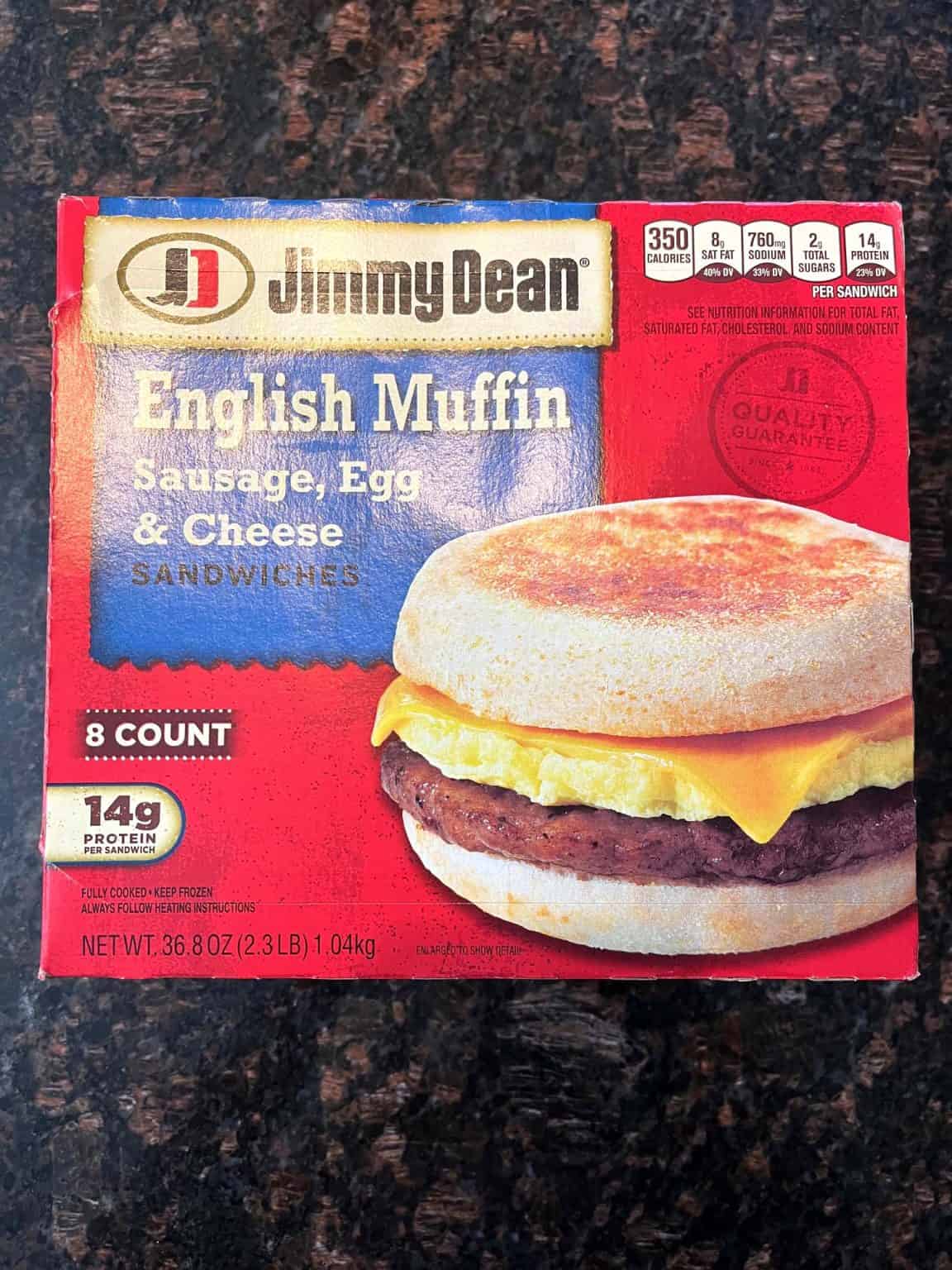 Jimmy Dean English Muffin Breakfast Sandwich In The Air Fryer – Melanie ...