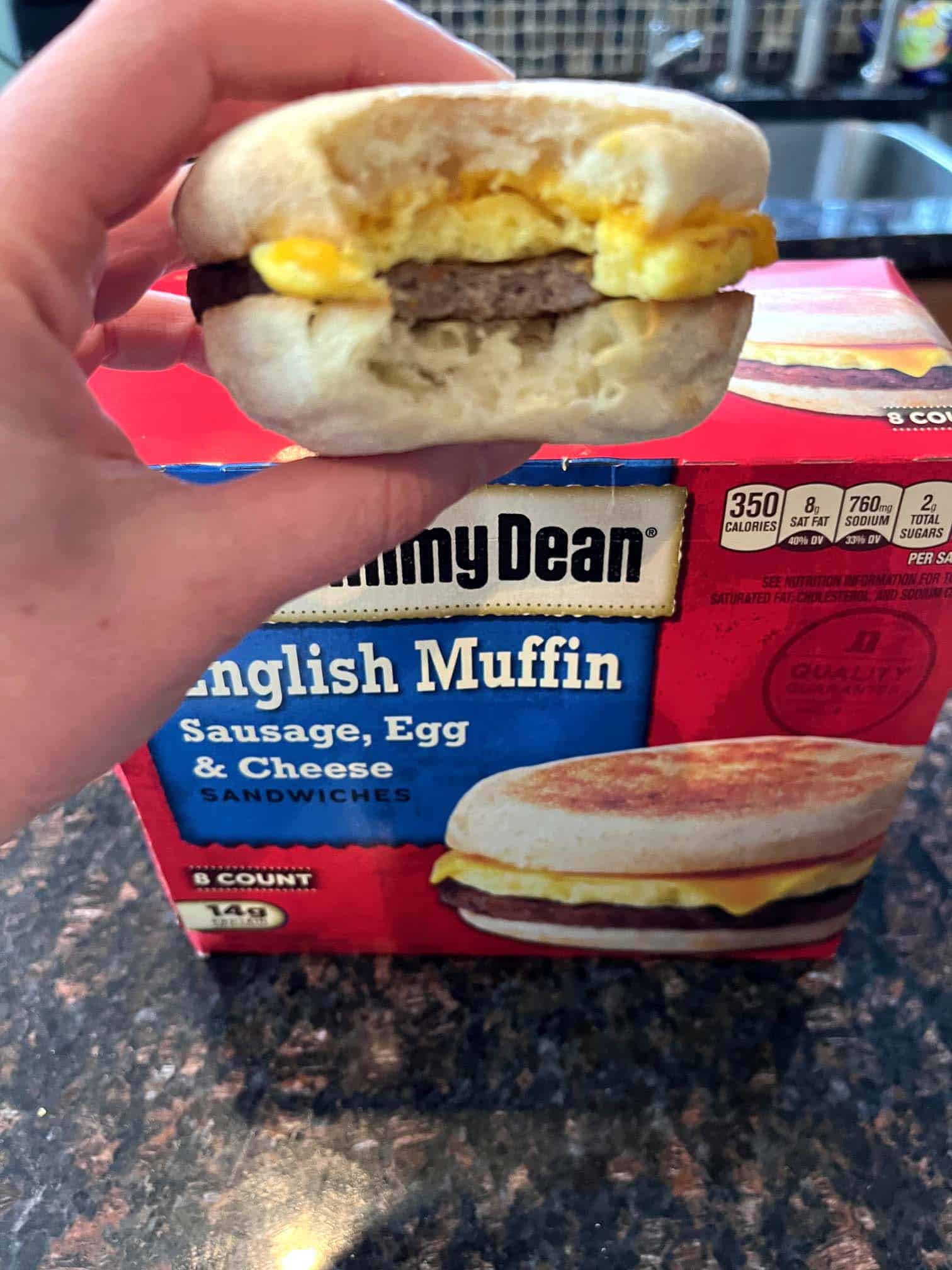 Jimmy Dean English Muffin Breakfast Sandwich In The Air Fryer – Melanie ...