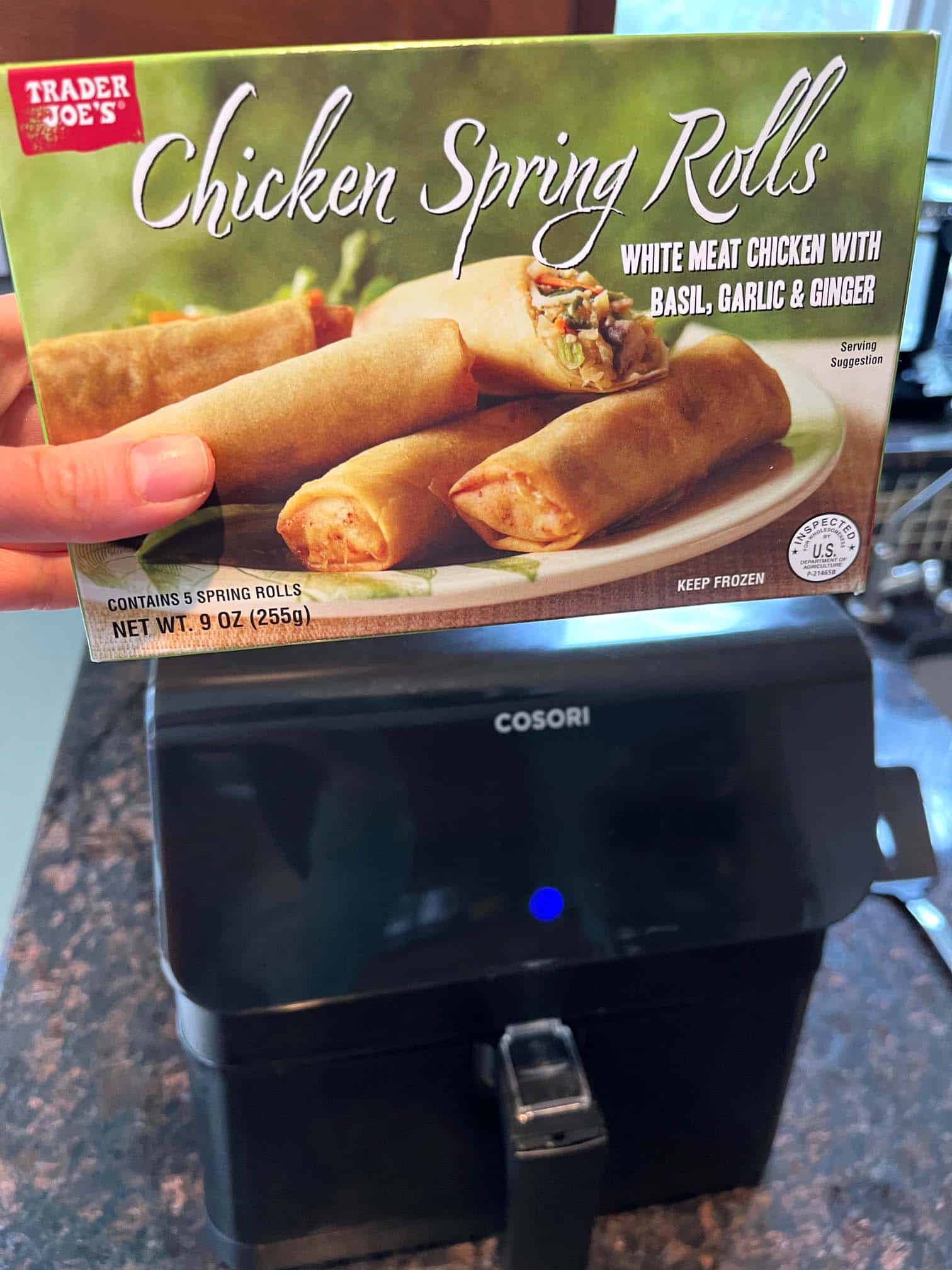 Crispy Air Fryer Trader Joe’s Spring Rolls: Delicious 10-Minute Meal ...