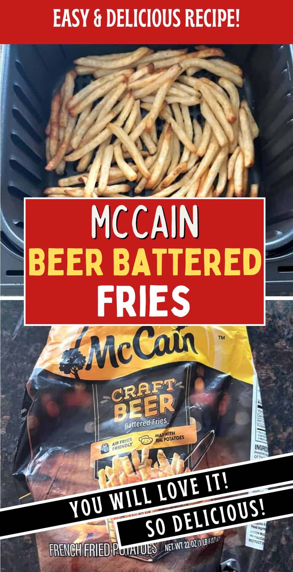 Air Fryer McCain Beer Battered Fries – Crispy Perfection in Minutes ...