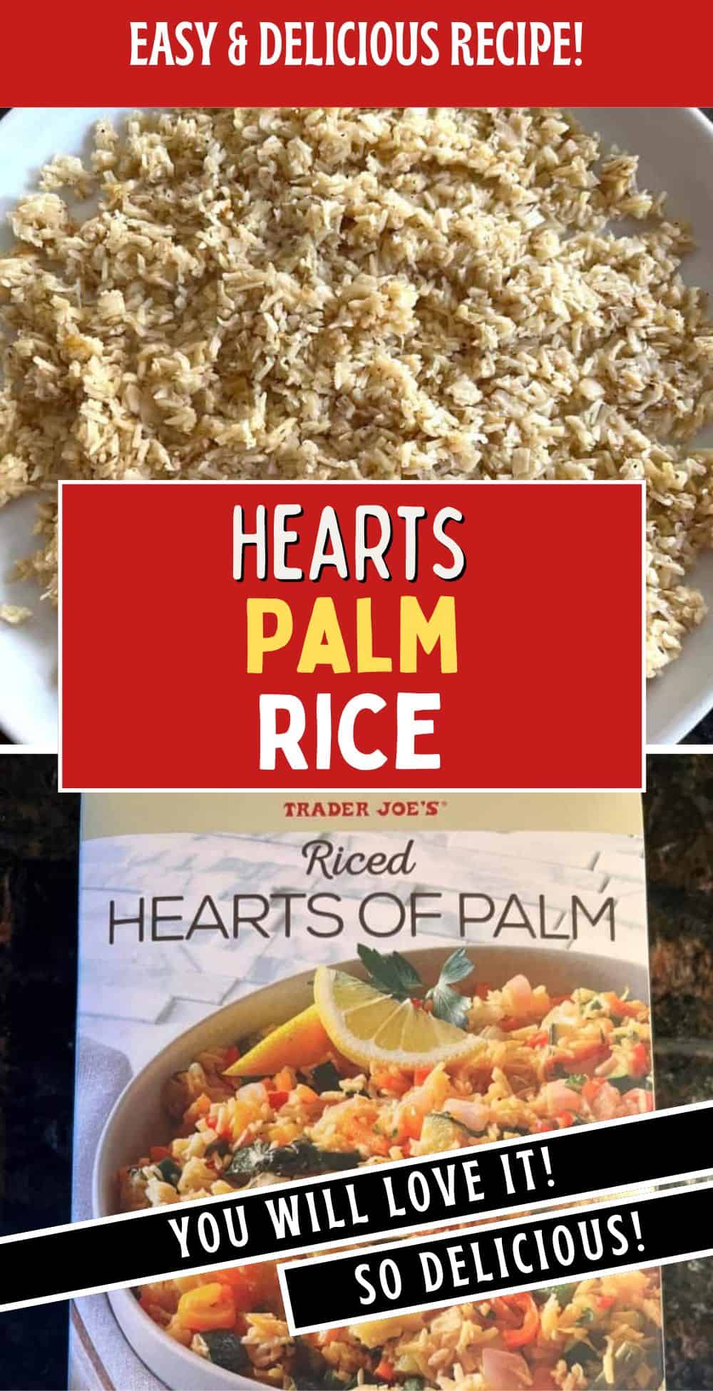 Hearts Of Palm Rice: Healthy Low-Carb Side Dish Recipe – Melanie Cooks