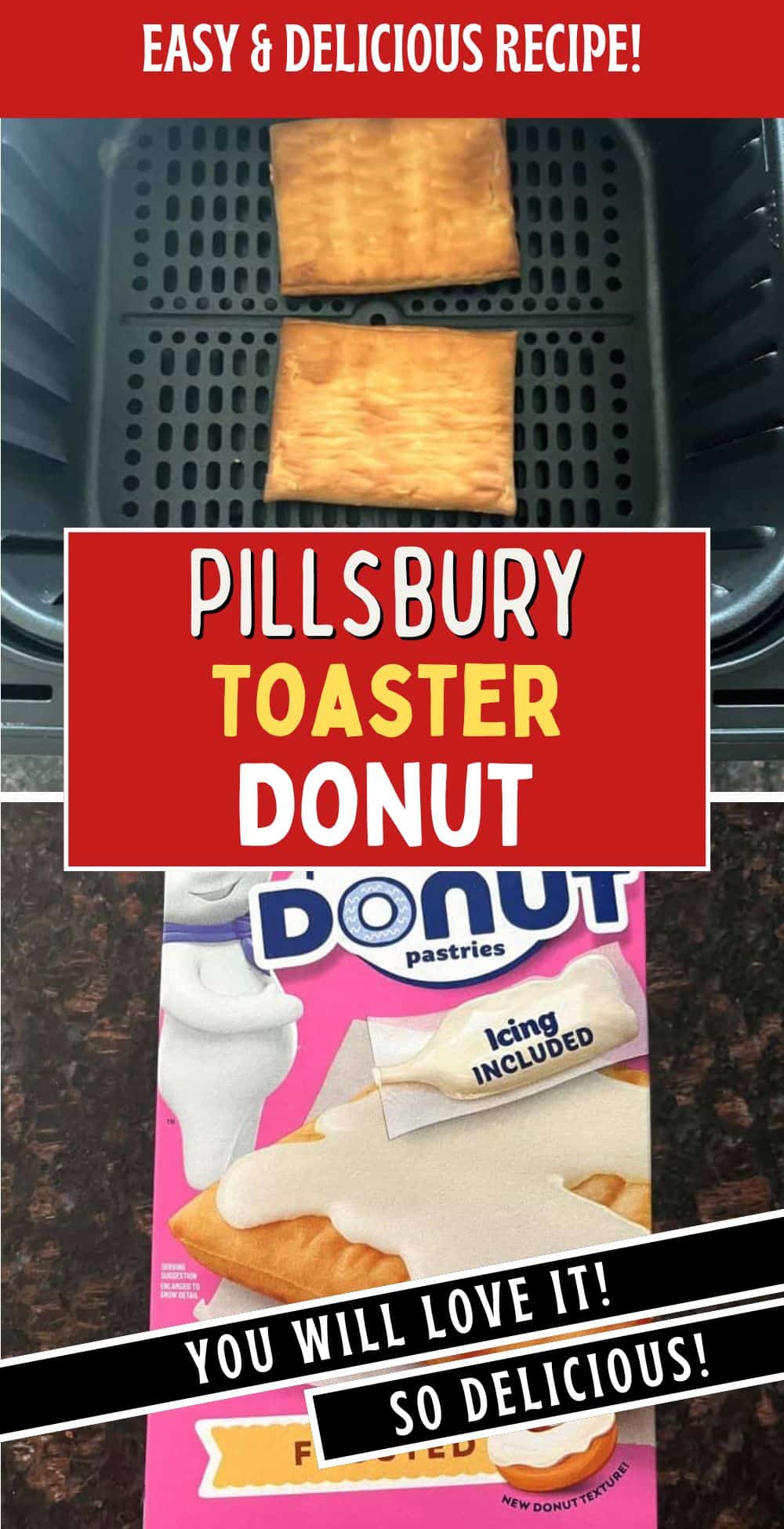 Pillsbury Toaster Donut Pastries In Air Fryer – Crispy Delicious ...