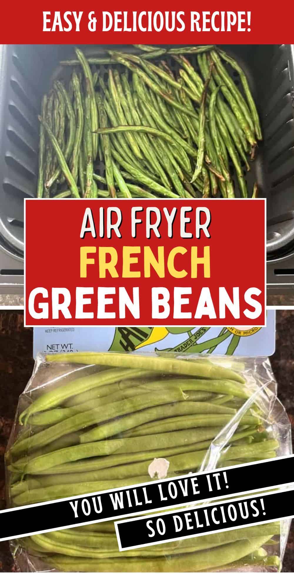 Air Fryer French Green Beans (Haricot Verts) Recipe – Melanie Cooks