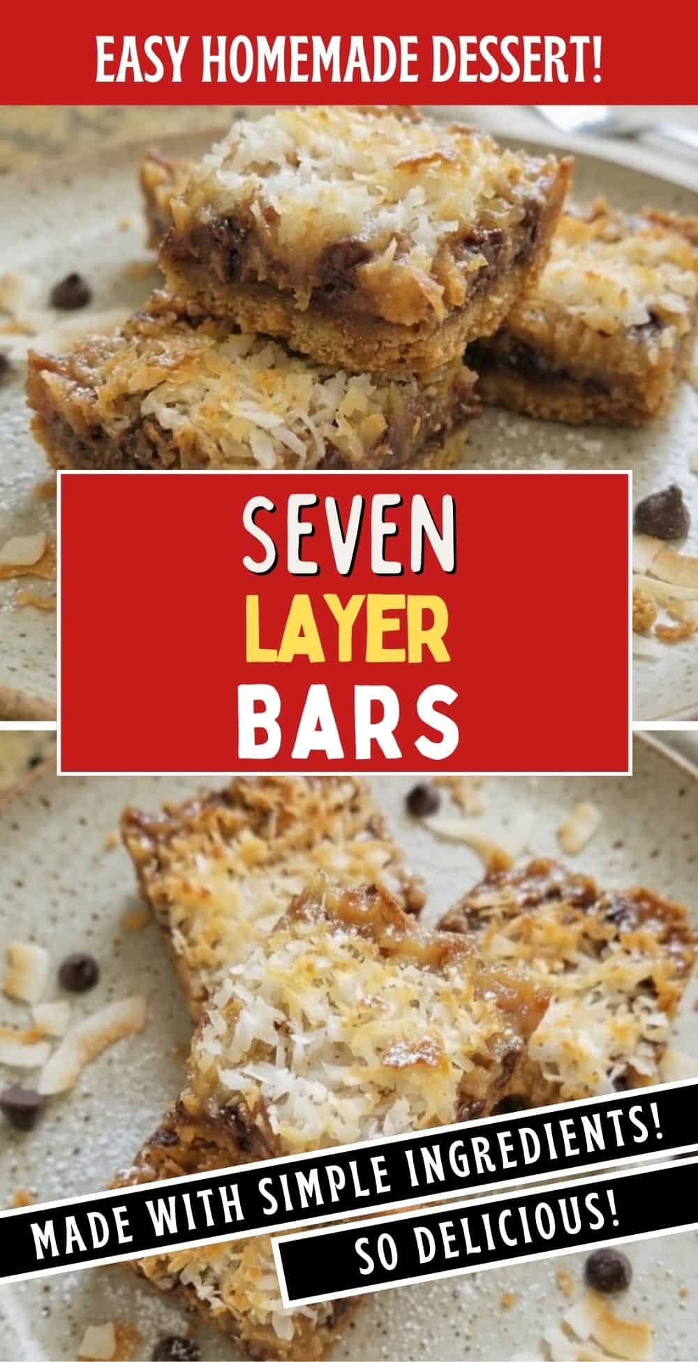 Classic Seven Layer Bars Recipe [Chocolate Coconut Dessert] – Melanie Cooks
