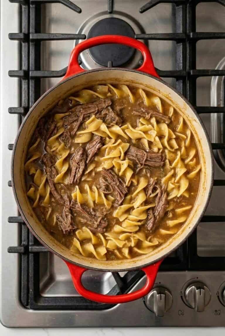 Authentic Amish Beef and Noodles That Tastes Like Home – Melanie Cooks