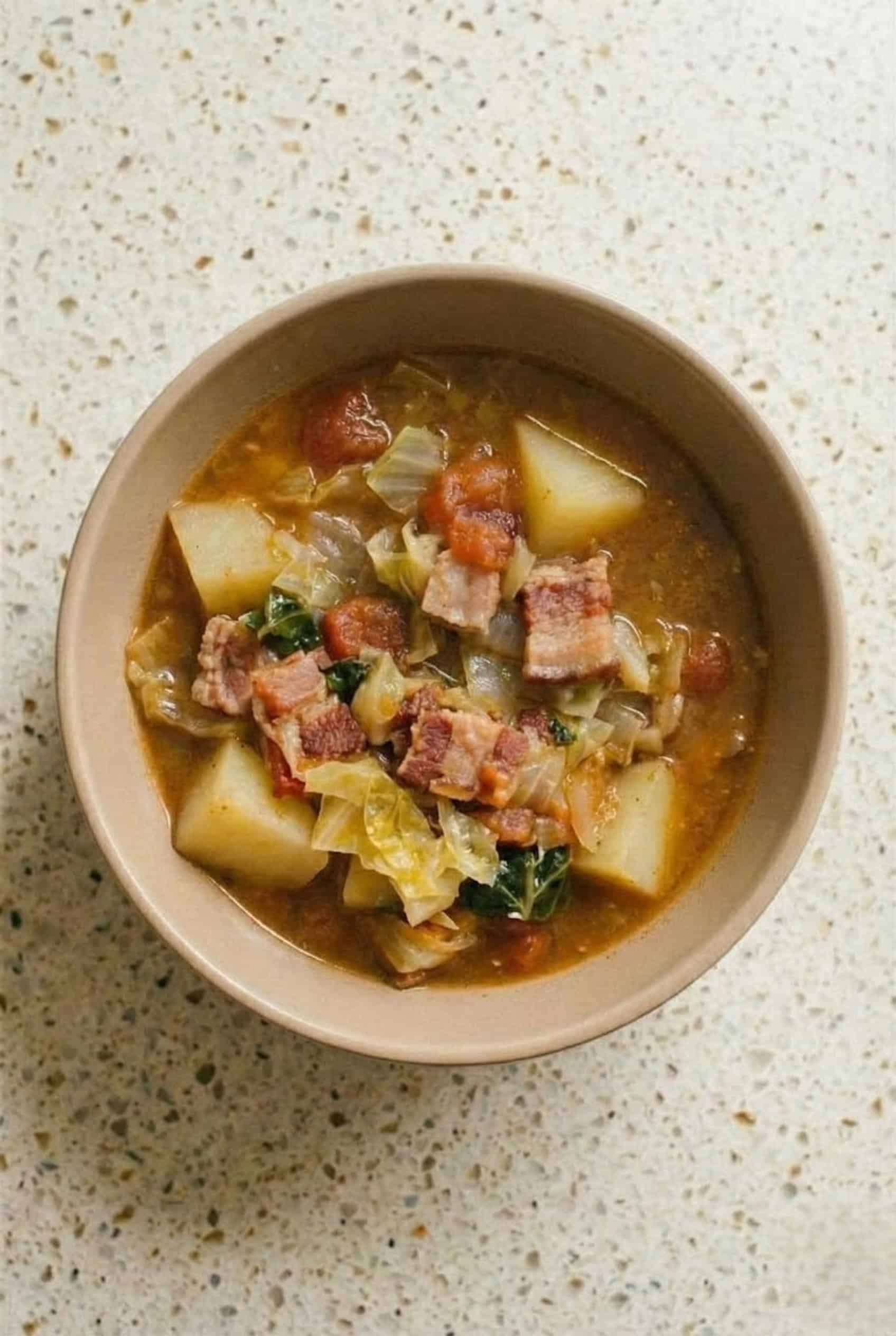 One Pot Irish Bacon Cabbage Soup Recipe – Melanie Cooks